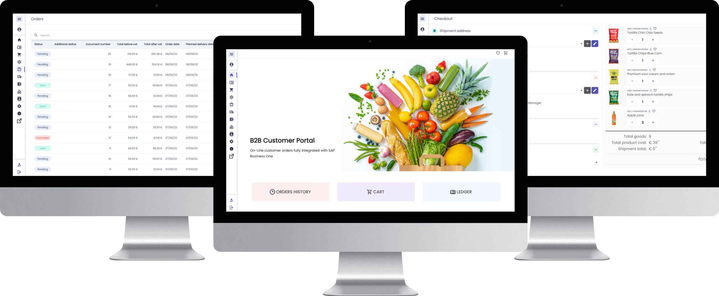 B2B Online Store – Customer and Orders Portal - Cloud One